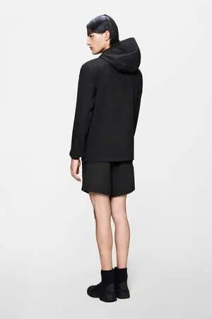 Rains Suva Hardshell Pocket Jacket - Black