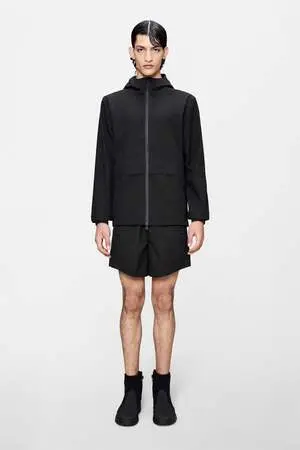 Rains Suva Hardshell Pocket Jacket - Black