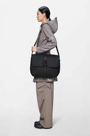 Rains Messenger Bag - Black