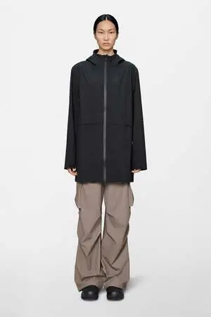 Rains Suva Hardshell Long Jacket - Black