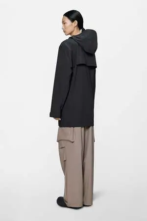 Rains Suva Hardshell Long Jacket - Black
