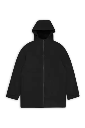 Rains Suva Hardshell Long Jacket - Black