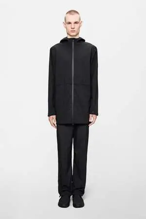 Rains Suva Hardshell Long Jacket - Black