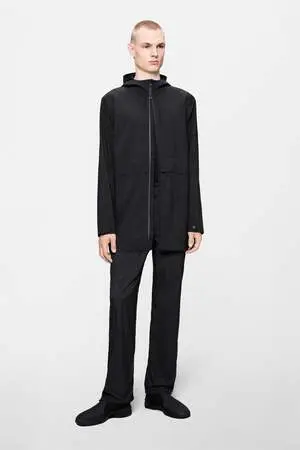 Rains Suva Hardshell Long Jacket - Black