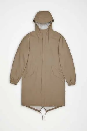 Rains Fishtail Parka - Beige