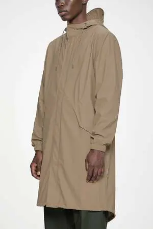 Rains Fishtail Parka - Beige