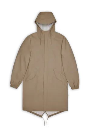 Rains Fishtail Parka - Beige