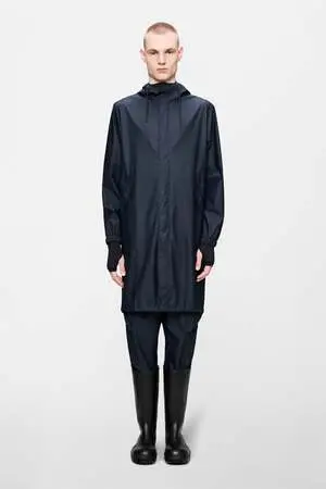 Rains Fishtail Parka Waterproof Raincoat - Navy
