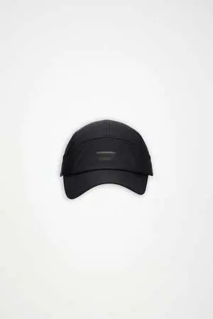 Rains 5 Panel Cap - Black