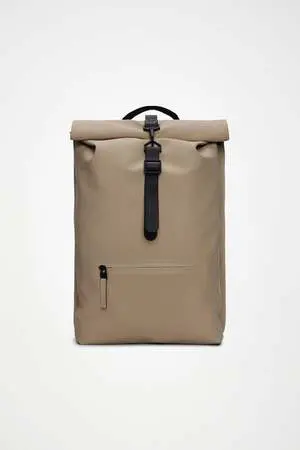 Rains Rolltop Backpack - Beige