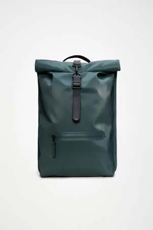 Rains Rolltop Rucksack - Green
