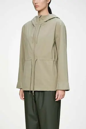Rains Suva Hardshell String W Jacket Waterproof Hooded Rainwear