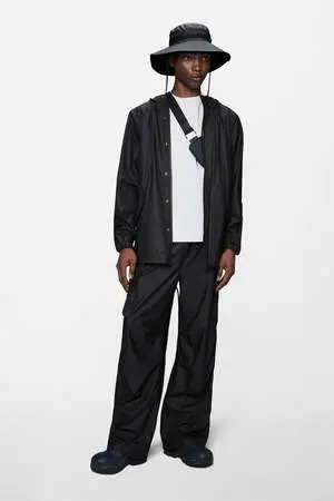 Rains Fishtail Jacket - Black