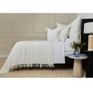 POM POM AT HOME Montauk Linen Bed Blanket, King
