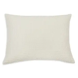 POM POM AT HOME Zuma Cotton Waffle Big Pillow, 28 X 36 Cream