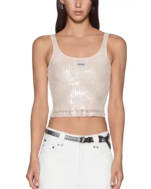 Ksubi Chloe Sequin Tank