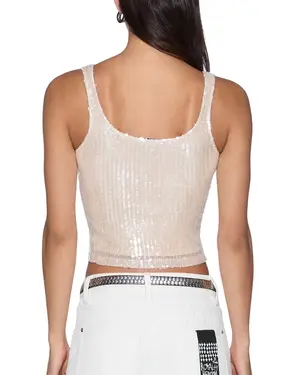 Ksubi Chloe Sequin Tank