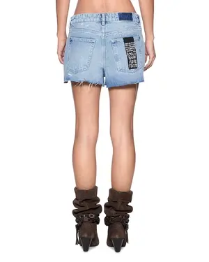 Ksubi Slouch Venice Mid Rise Jean Shorts