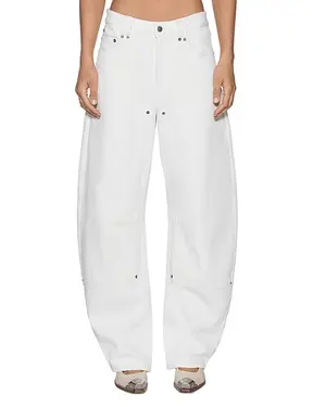 Ksubi Mid Rise Barrel Carpenter Jeans