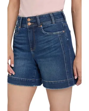 NYDJ Berkyn Relaxed Fit Denim Shorts
