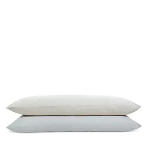 POM POM AT HOME Luke Cotton Striped Body Pillow, 18 X 60 - Light Blue