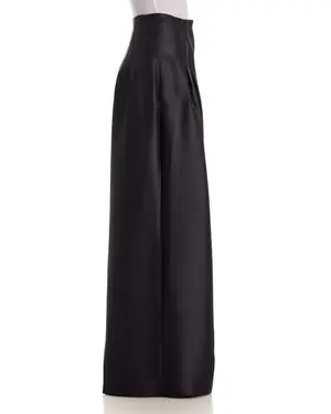 HEIRLOME Condesa Silk Trousers - Black