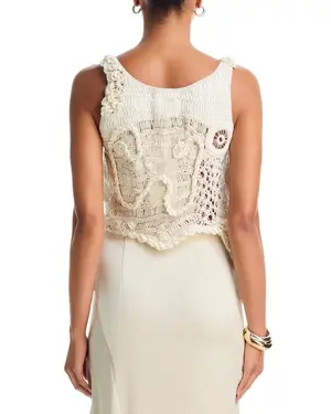 HEIRLOME Silk Knit Top - Ivory