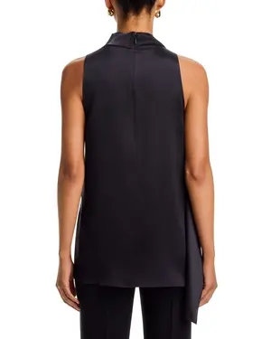 HEIRLOME Silk Draped Top