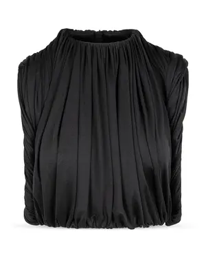 HEIRLOME Effie Cropped Top - Black