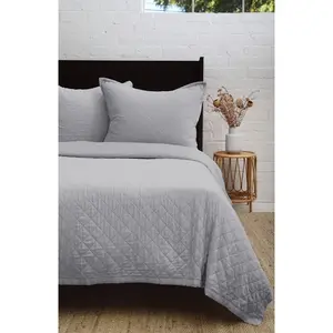 POM POM AT HOME Monaco King Sham - Ocean