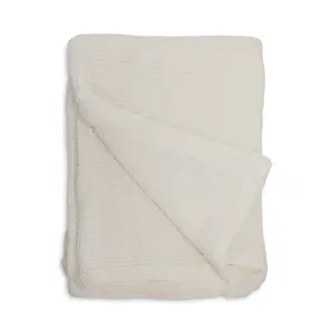 POM POM AT HOME Balboa Waffle Bed Blanket, Twin/twin Xl - Ivory