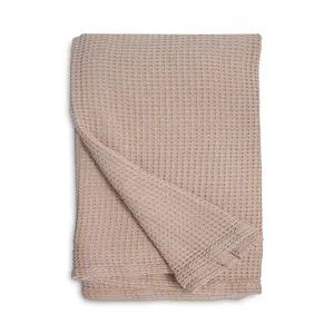 POM POM AT HOME Balboa Waffle Bed Blanket, Queen - Sand