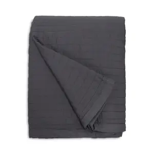 POM POM AT HOME Carlyle Coverlet, Queen - Midnight