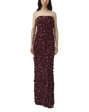 Simkhai Serafina Sleeveless Gown - Fig