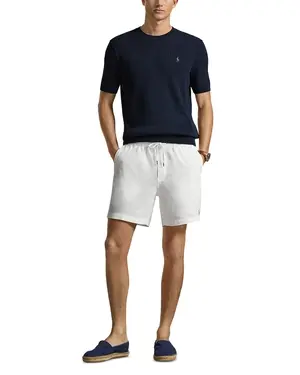 Polo Ralph Lauren Ribbed Knit Sweater T-shirt - Hunter Navy