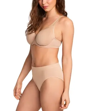 Wacoal Retro Chic Full Figure Contour Bra - Toast