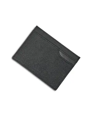 REISS Micro Grain Leather Logo Wallet