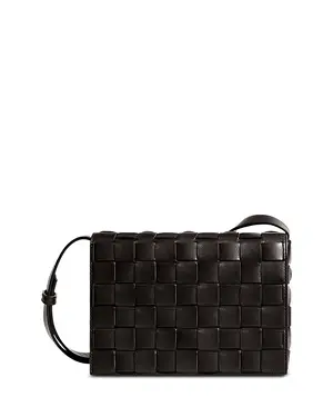 Bottega Veneta Woven Leather Messenger Bag
