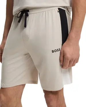 Hugo Boss Logo Drawstring Shorts