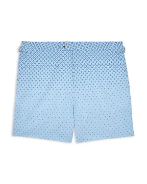 REISS Darli Side Adjuster Ombre Swim Shorts - Soft Blue