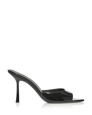 STUART WEITZMAN Lexington 85 Mules - Black