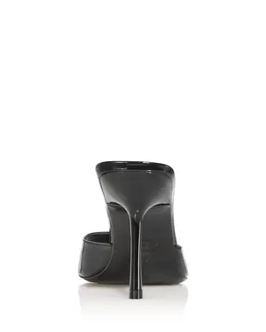 STUART WEITZMAN Lexington 85 Mules - Black