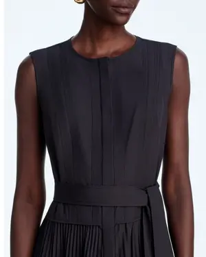 Kobi Halperin Pleated Midi Dress