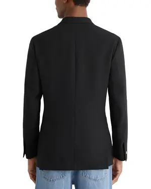 REISS Classic Fit Double Breasted Hopsack Blazer