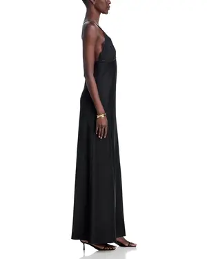 Kobi Halperin Evin Lace Trim Maxi Dress