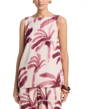 A.REN Isle Printed Sleeveless Top
