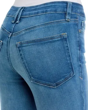 Good American Soft Tech High Rise Bootcut Jeans