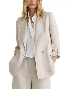 Reiss Single Breasted Outerwear For Women