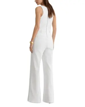 REISS Rose Scoop Neck Jumpsuit