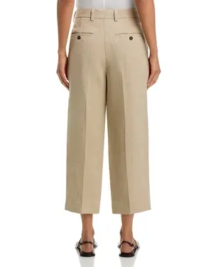 TOTEME Double Pleats Linen Trousers